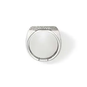 John Hardy Signet Ring In Sterling