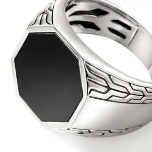 John Hardy Signet Ring - Sterling Silver