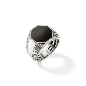 John Hardy Signet Ring - Sterling Silver