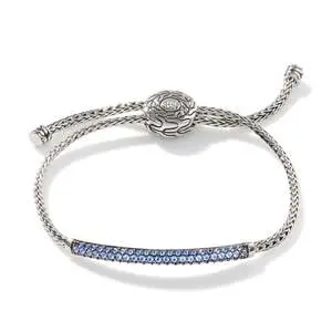 John Hardy Icon Slider Bracelet Pav - Sterling Silver