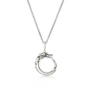 John Hardy Naga Pendant Necklace - Sterling Silver