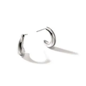 John Hardy Surf J Hoop Earrings 15.5mm