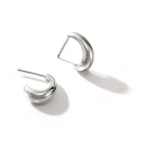 John Hardy Surf J Hoop Earrings 15.5mm