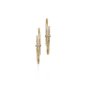 John Hardy Spear Hoop Earrings - Gold