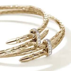 John Hardy Spear Hoop Earrings