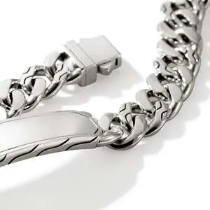 John Hardy Id Curb Bracelet 11mm