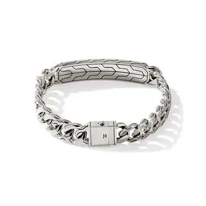 John Hardy Id Curb Bracelet 11mm