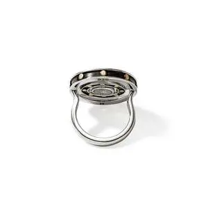 John Hardy Moon Door Ring In Sterling And 18k Gold