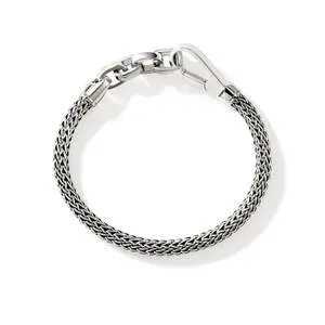 John Hardy Hook Clasp Chain Bracelet 5mm - Sterling Silver