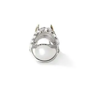John Hardy Naga Saddle Ring - Silver