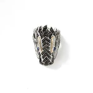 John Hardy Naga Saddle Ring - Silver