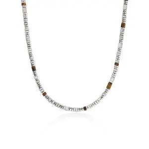 John Hardy Colorblock Choker Necklace - Silver