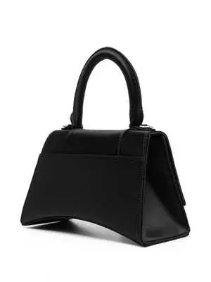Balenciaga Small Hourglass Tote Bag - Black