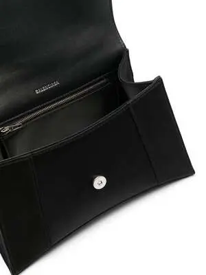 Balenciaga Small Hourglass Tote Bag - Black