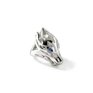 John Hardy Naga Saddle Ring - Sterling Silver