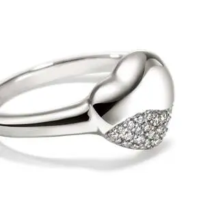 John Hardy Pebble Heart Ring
