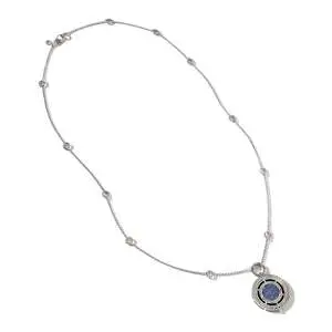John Hardy Moon Door Necklace Pav