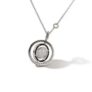 John Hardy Moon Door Necklace Diamonds
