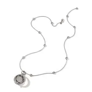 John Hardy Moon Door Necklace Diamonds