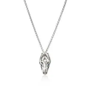 John Hardy Naga Pendant Necklace - Sterling Silver