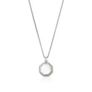 John Hardy Tag Necklace - Sterling Silver