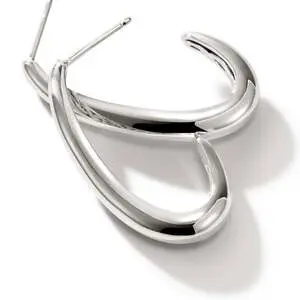 John Hardy Surf J Hoop Earrings