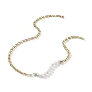 John Hardy Surf Necklace With Pearl And Diamonds