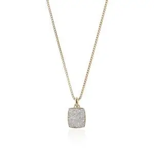 John Hardy Tag Pendant Necklace - Gold