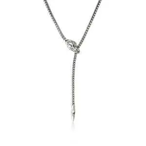 John Hardy Naga Lariat 2.5mm - Sterling Silver