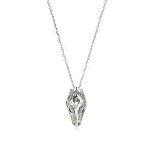 John Hardy Naga Pendant Necklace - Silver