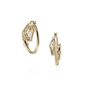 John Hardy Naga Hoop Earrings
