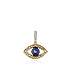 John Hardy Evil Eye Lapis Lazuli And Diamond Pendant - Gold