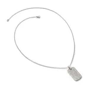 John Hardy Tag Necklace, 2mm