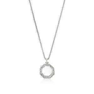 John Hardy Sterling Tag Necklace