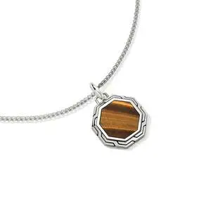 John Hardy Tag Sterling Necklace