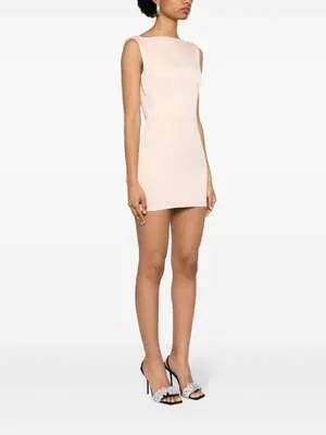 Alex Perry Draped Satin Mini Dress