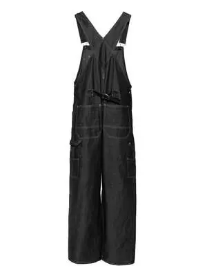 Junya Watanabe Cargo-pockets Denim Overalls