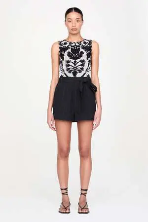 MARIE OLIVER Melba Tank - Obsidian