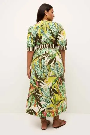 MARIE OLIVER Rita Wrap Dress - Eden
