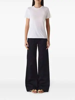 NILI LOTAN Mariela Crewneck T-shirt - White