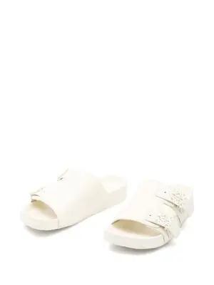 Loewe Ease Goatskin Slides - Neutrals