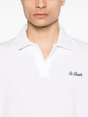 MC2 SAINT BARTH Jeremy Terry-cloth Polo Shirt