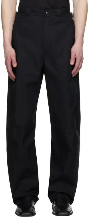 LEMAIRE LEMAIRE 3D Trousers - Bk999 Black