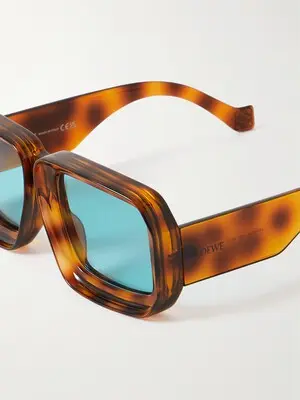 Loewe Paula's Ibiza Square-frame Sunglasses - Tortoiseshell