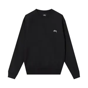 StÜssy Stock Logo Crew - Black