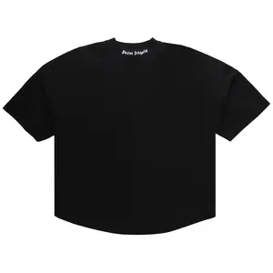 Palm Angels Classic Logo Over Tee /white - Black