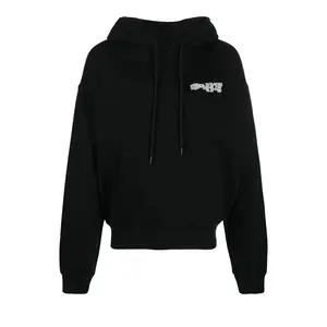 Off-White Carlos Arrow Over Hoodie - Black
