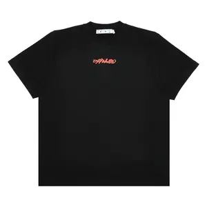 OFF-WHITE Arrow On Canvas Short-sleeve Over Tee 'black/multicolor'