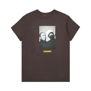 PLEASURES Vocabulary T-shirt - Brown