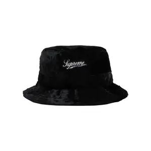 Supreme Crushed Velvet Crusher Black